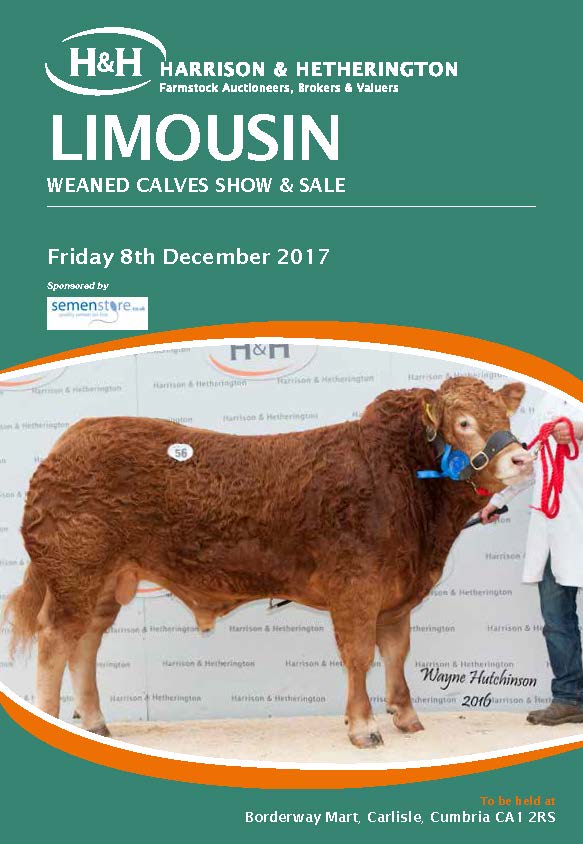 Carlisle Red Ladies & Weaned Calves Sale | British Limousin Cattle Society